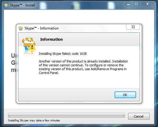 Error Failed to install Skype - Techyv.com Error Failed to install Skype - Techyv.com